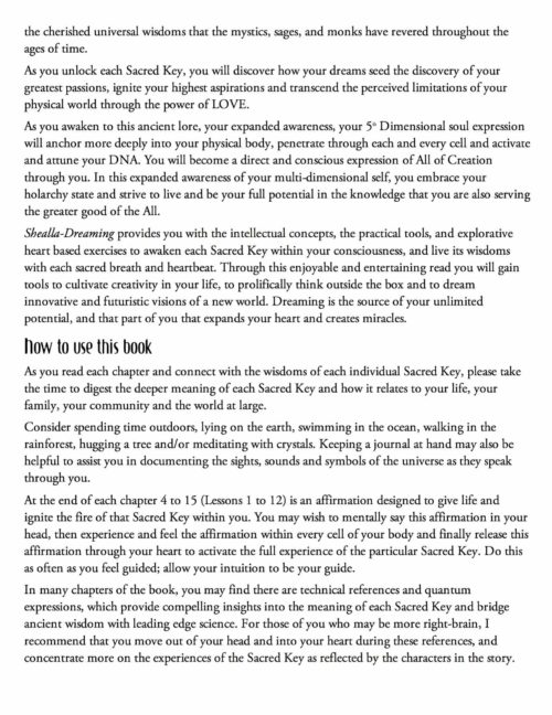 Shealla-Dreaming - author Simone M. Matthews