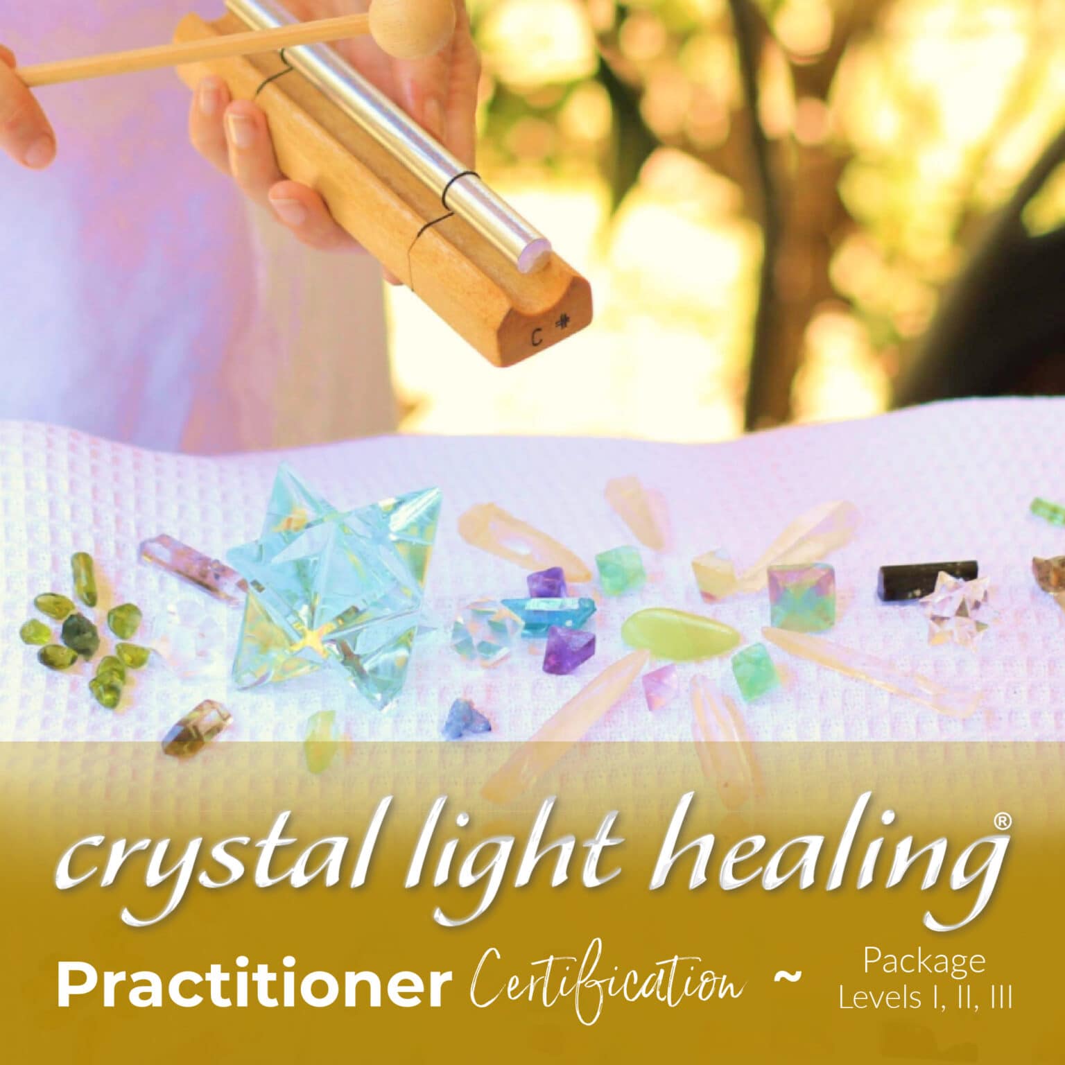 Crystal Light Healing - Practitioner ONLINE Course