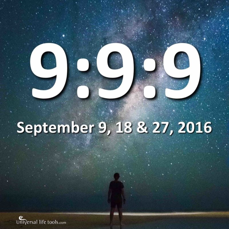 9:9:9 Meaning - September 9, 18 & 27, 2016 - Simone M. Matthews ...