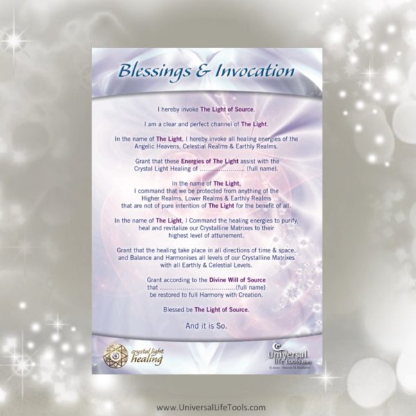 Blessings & Invocation - Universal Life Tools