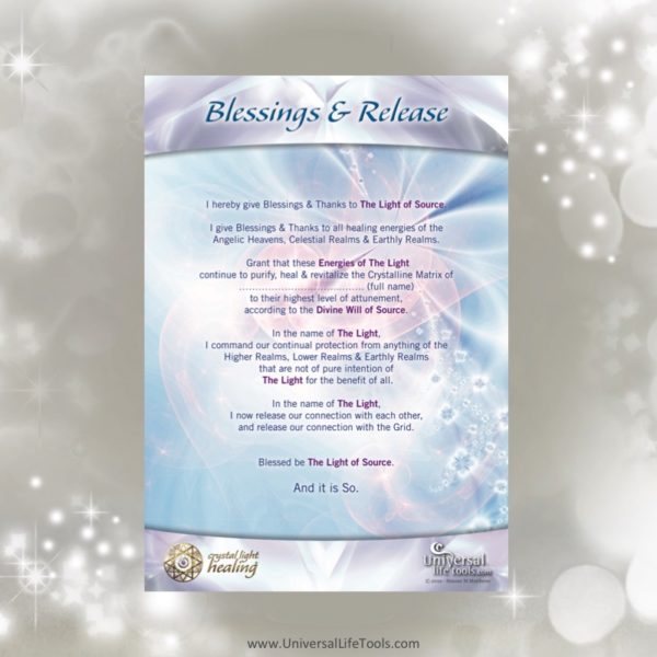 Blessings & Release - Universal Life Tools