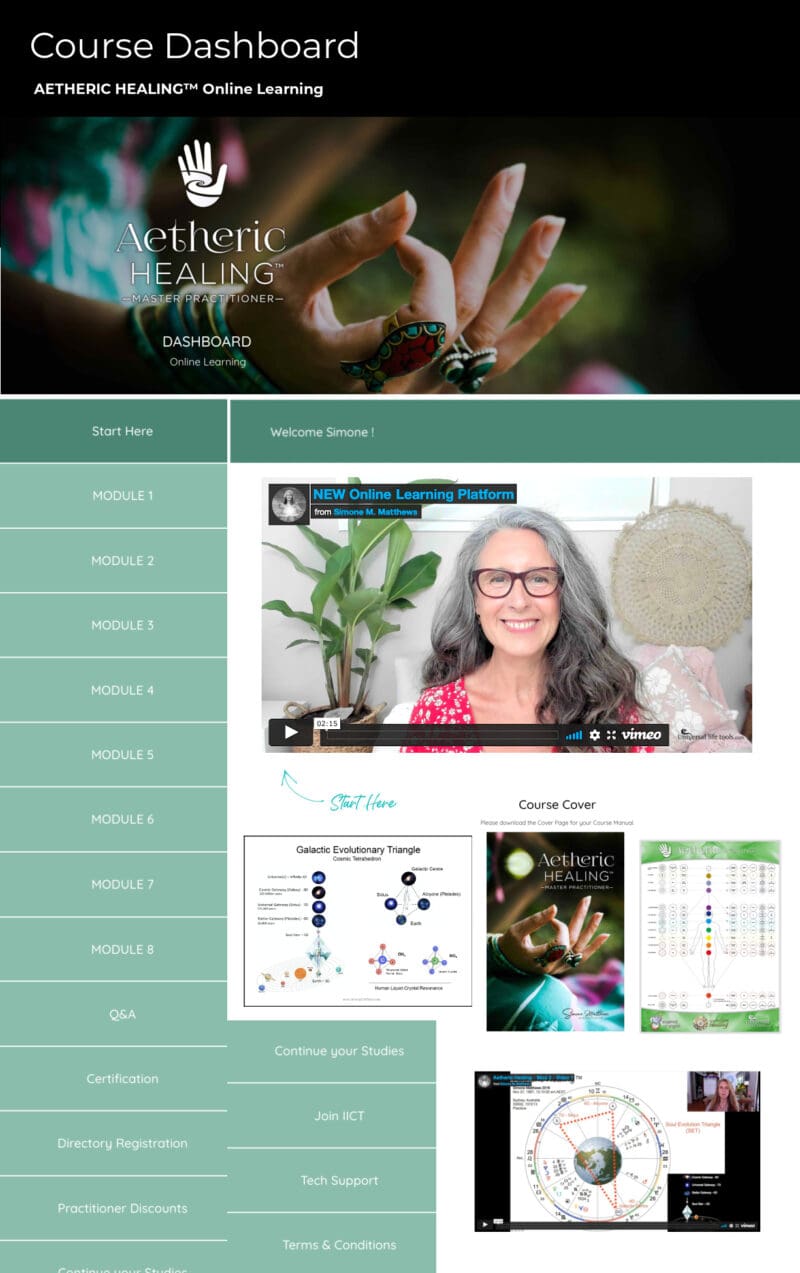 Aetheric Healing™ Online Course