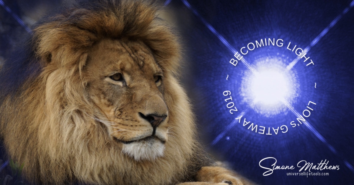Becoming Light 8:8 - Lion's Gateway - Sun Semi-sextile Sirius