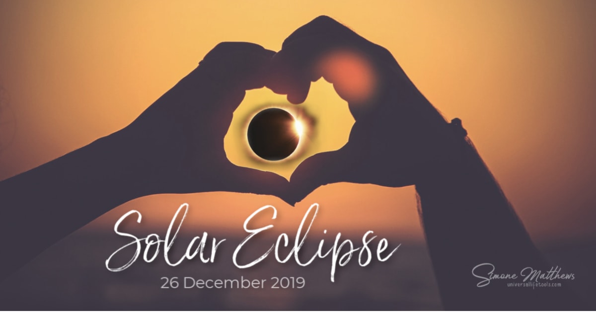 New Moon Annular Solar Eclipse - 26 December 2019
