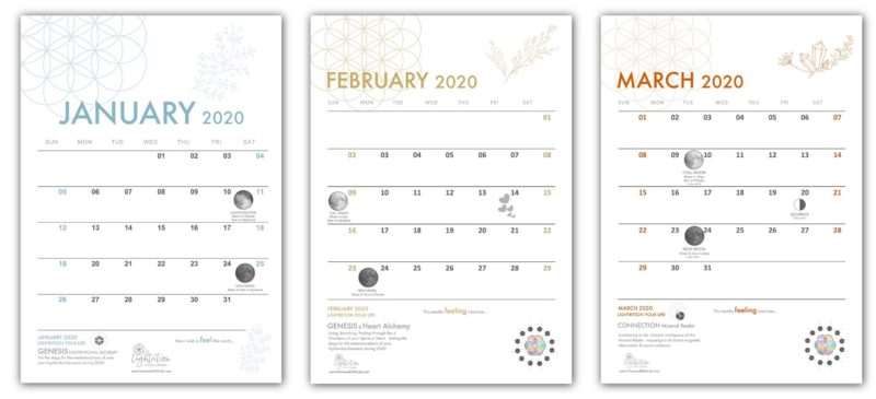 2020 Lunar Calendar - FREE Download
