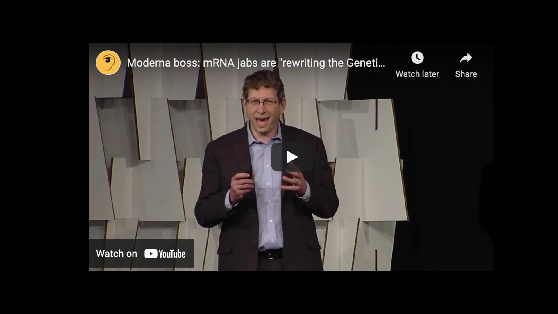 Moderna CMO: We are Hacking the Software of Life