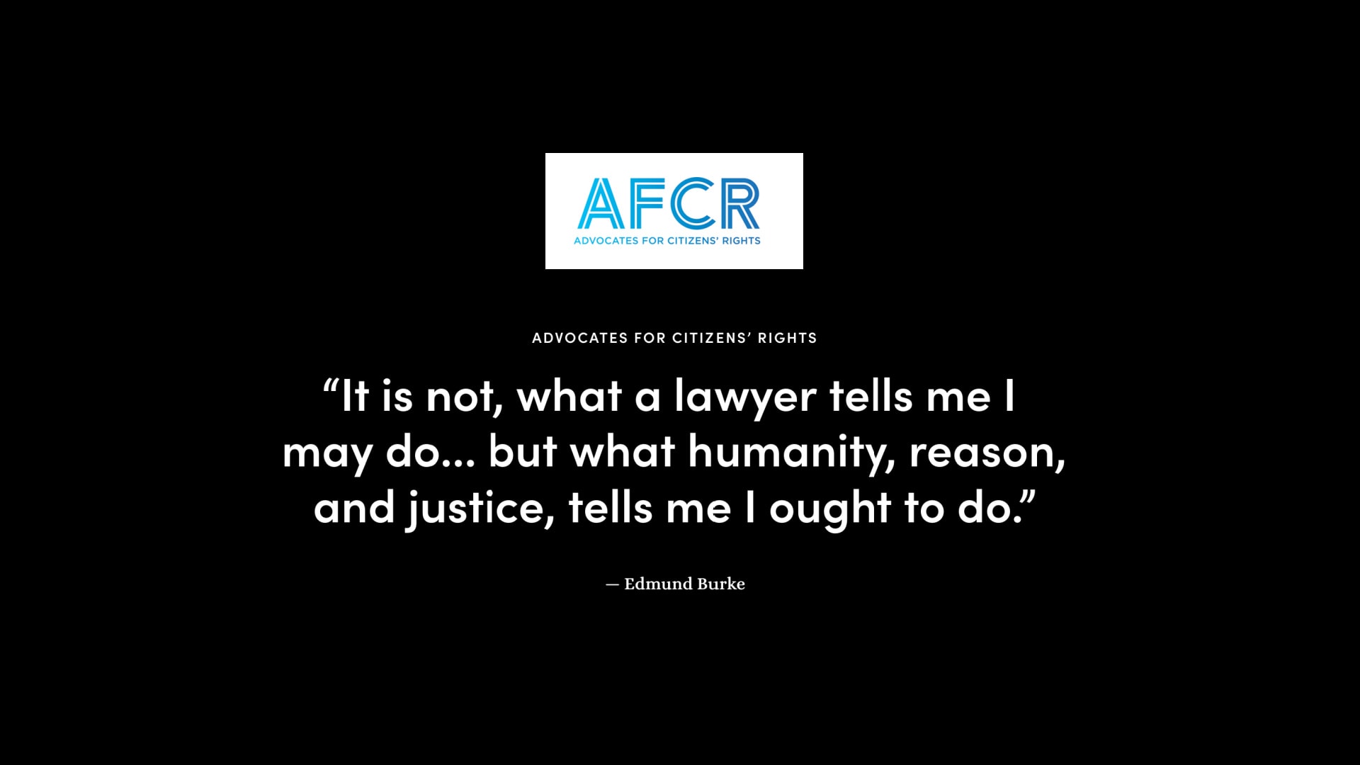 AFCR - Advocated for Citizens Rights - Simone M. Matthews - Universal ...