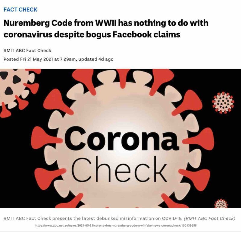 Violations of the Nuremberg Code