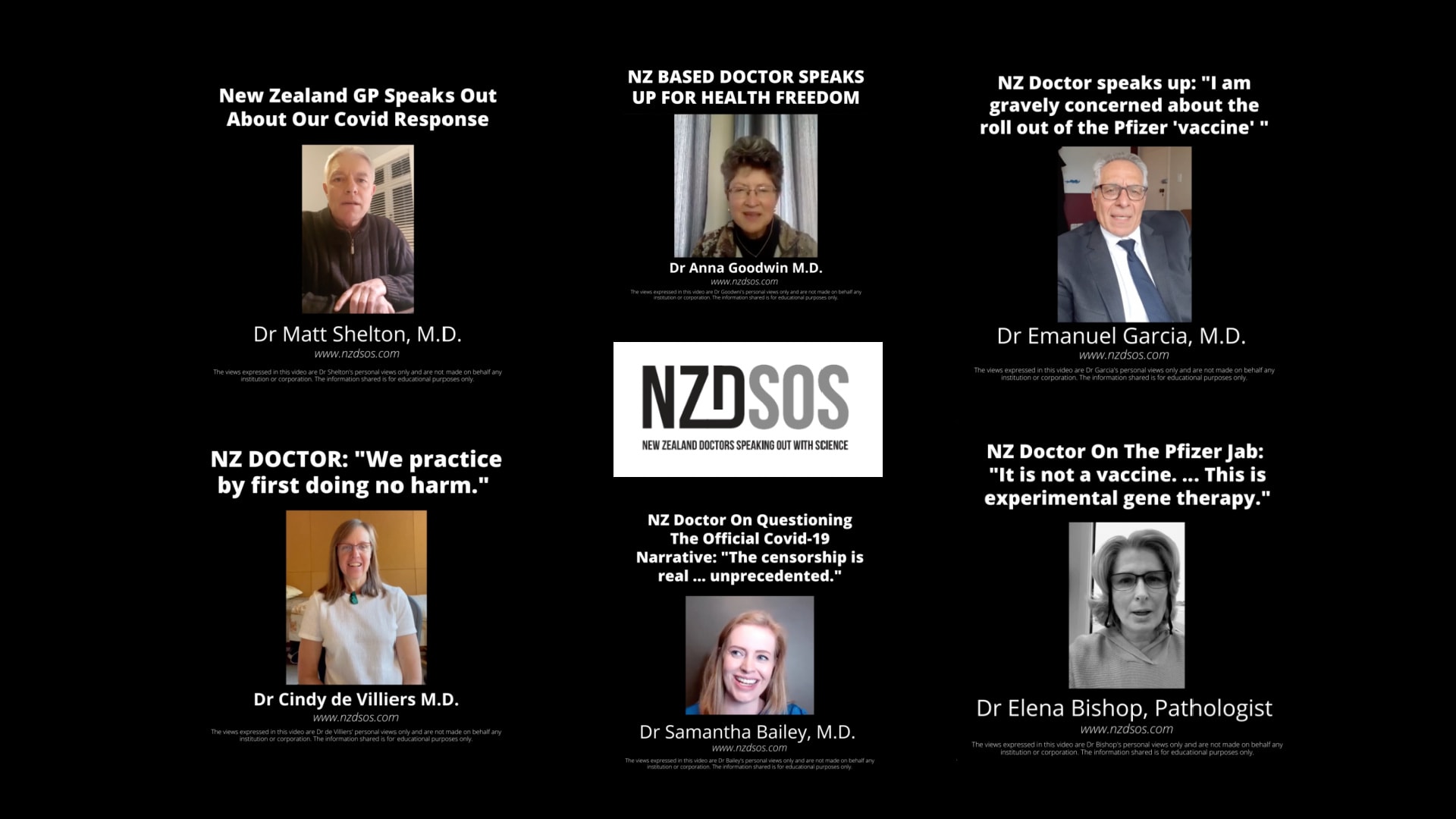 New Zealand Doctors Speaking Out Nzdsos
