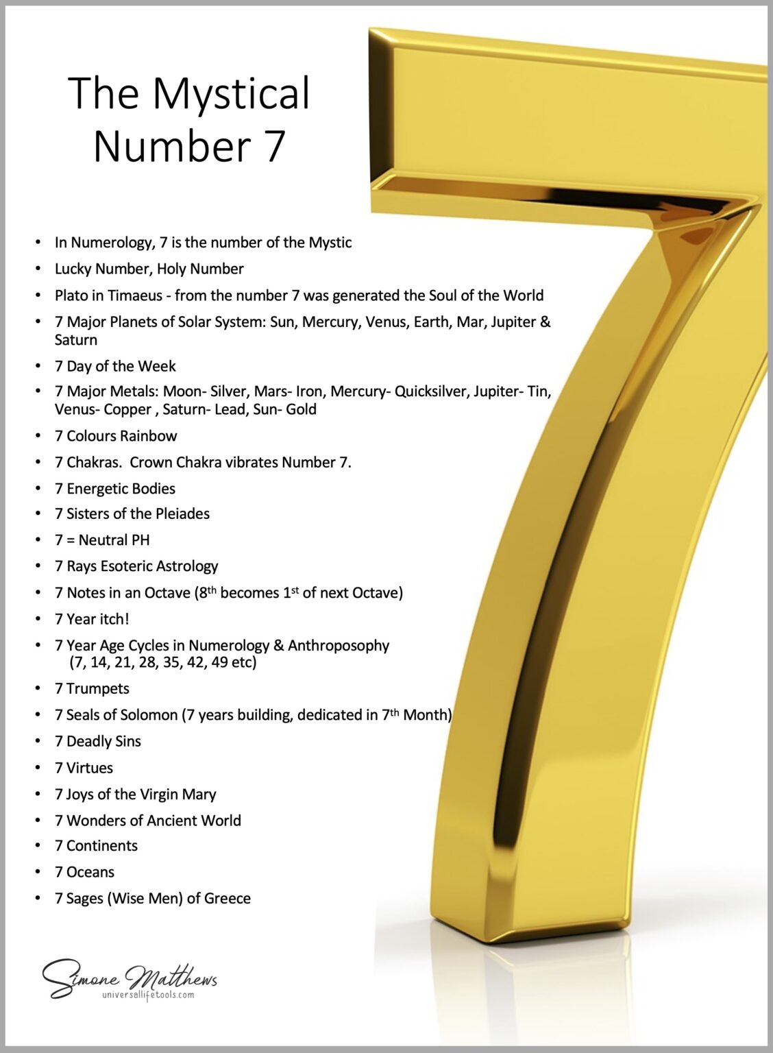 Numerology 2023 - Universal 7 Year - The Rainbow Bridge