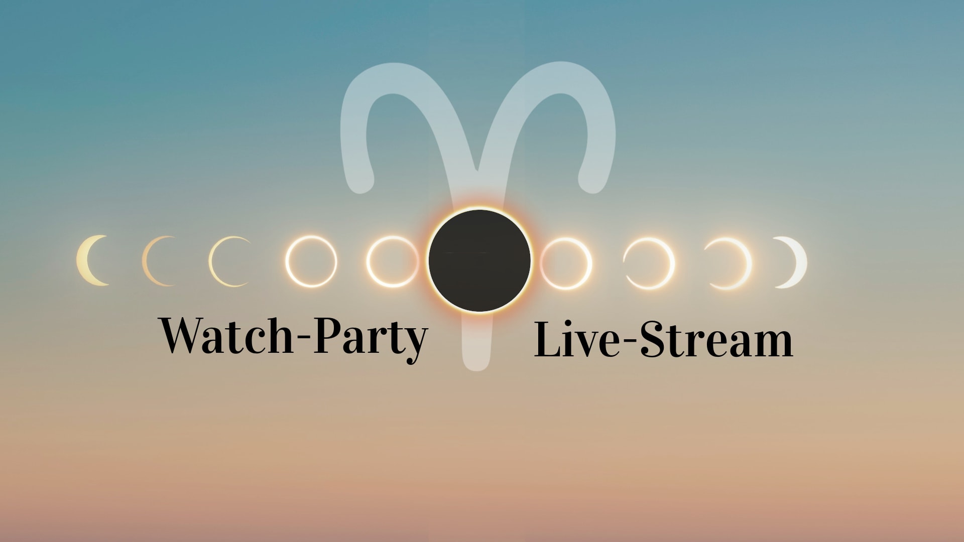 Join our TOTAL Solar Eclipse - LIVESTREAM Watch Party
